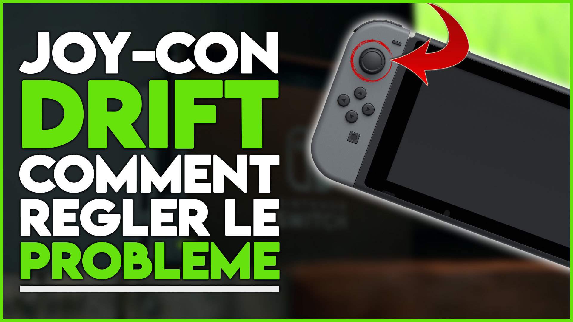 Le Joy-Con drift : la solution au problème - Toxsick